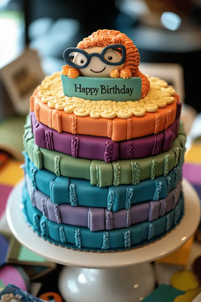 30 Book Lover Cake Ideas That Tell A Story With Every Bite