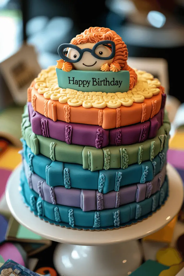 30 Book Lover Cake Ideas That Tell A Story With Every Bite