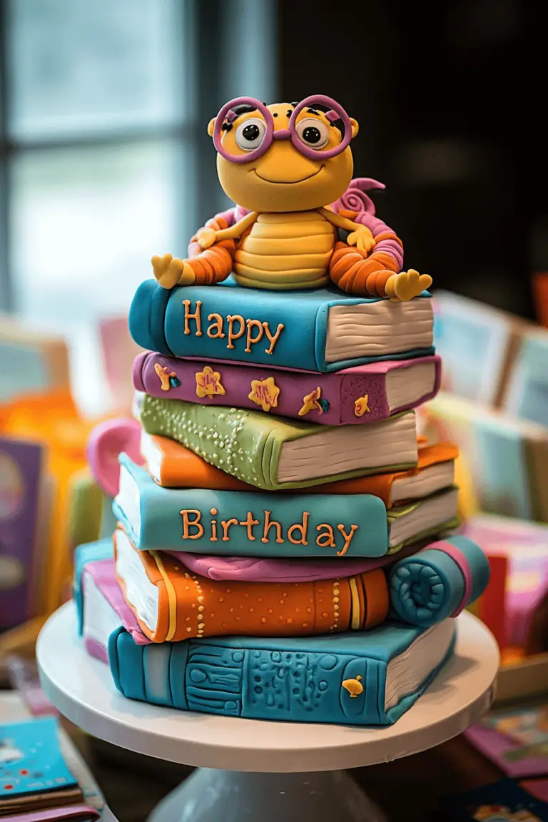 30 Book Lover Cake Ideas That Tell A Story With Every Bite