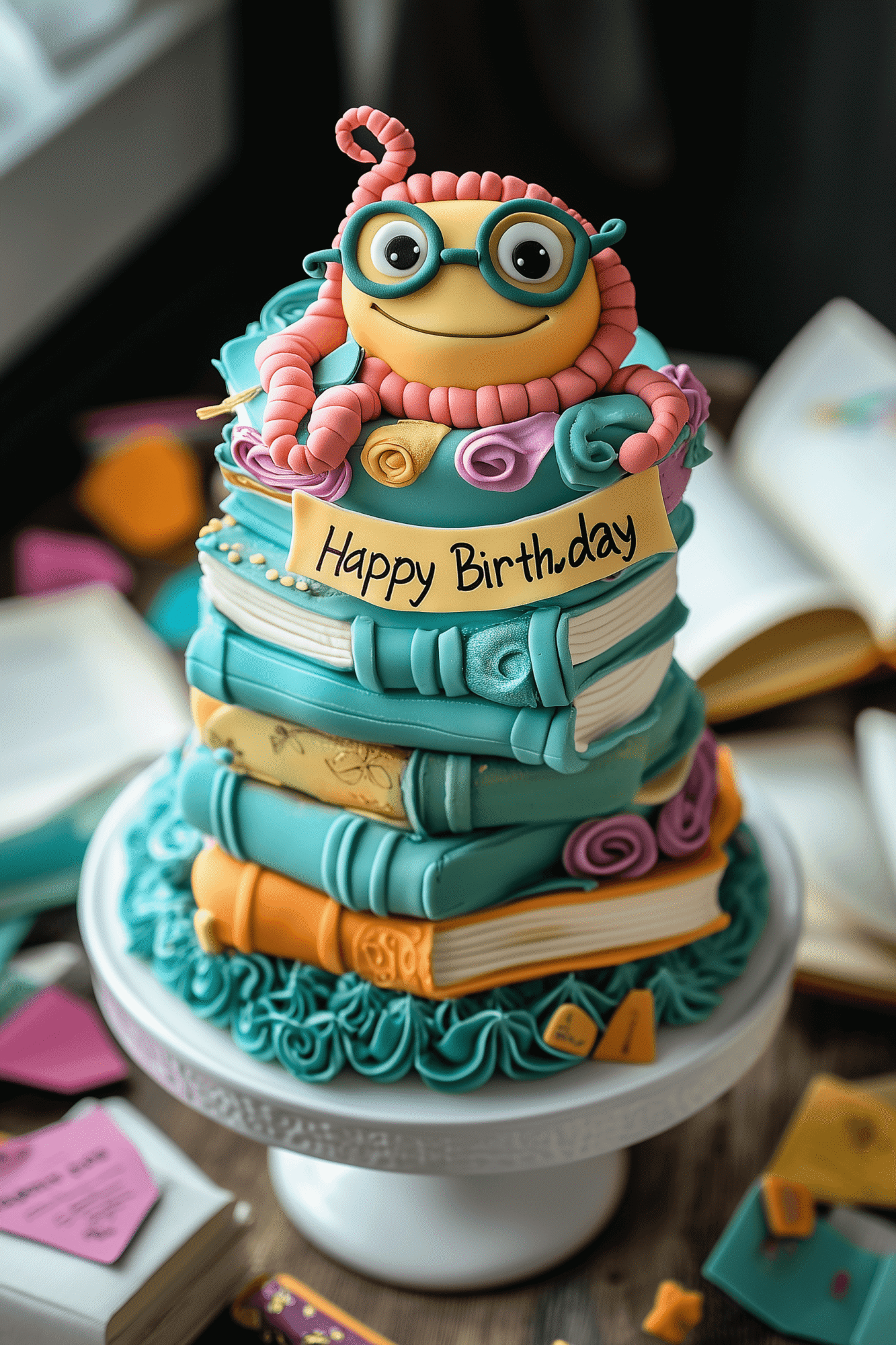 Book Themed Cake Ideas