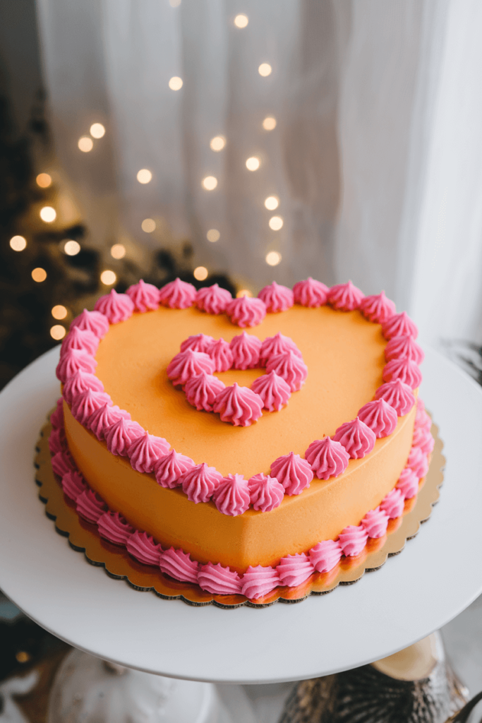 33 Irresistibly Cute Pink Heart Cake Designs to Try