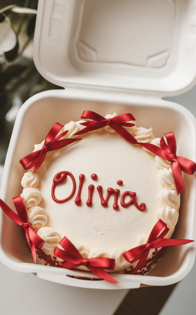 20 Lovely Red Ribbon Cake Ideas For Her