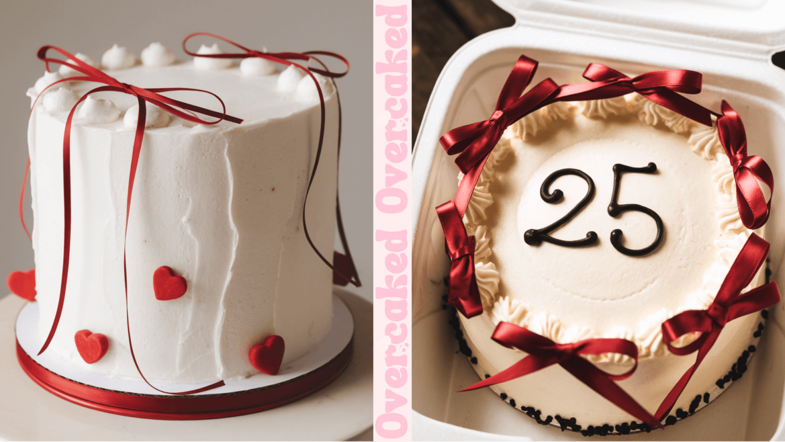20 Lovely Red Ribbon Cake Ideas For Her