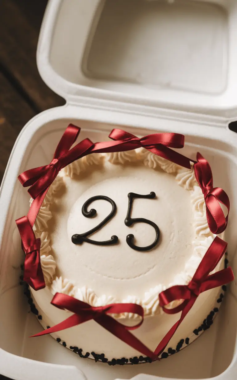 20 Lovely Red Ribbon Cake Ideas For Her