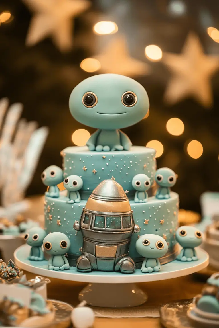 27 Out-Of-This-World Space Cake Ideas That'll Make Your Party Skyrocket