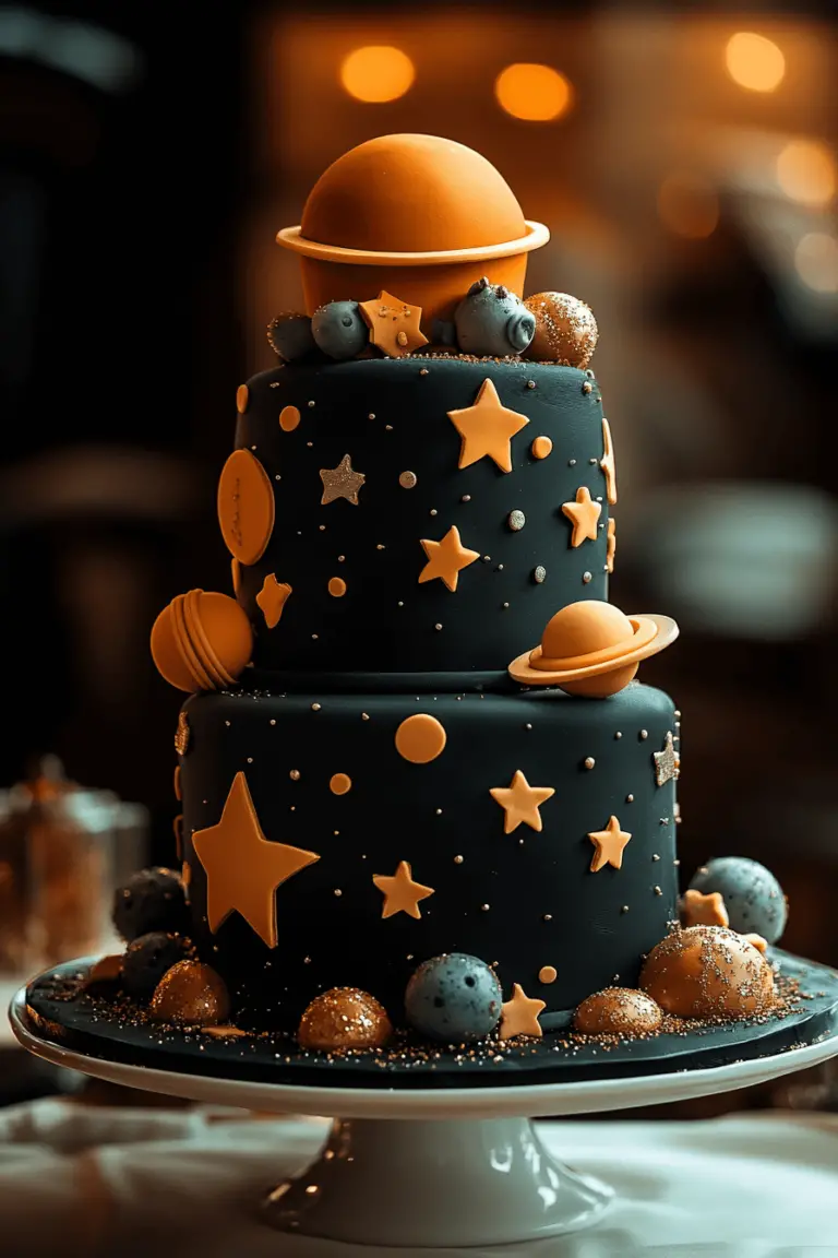27 Out-Of-This-World Space Cake Ideas That'll Make Your Party Skyrocket