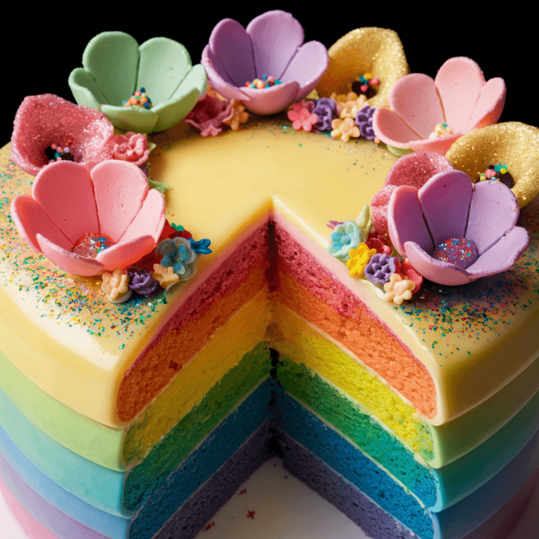 40 Rainbow Birthday Cake Ideas That'll Make Your Party Pop