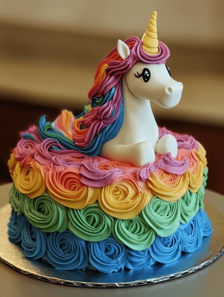 40 Rainbow Birthday Cake Ideas That'll Make Your Party Pop